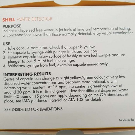 Shell Water Detector Capsules Set